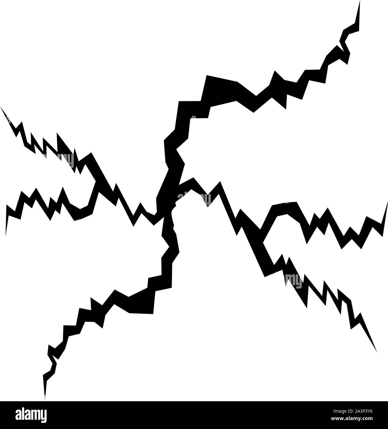 Cracked Earth Vector illustration eps10 Stock Vector Image & Art - Alamy