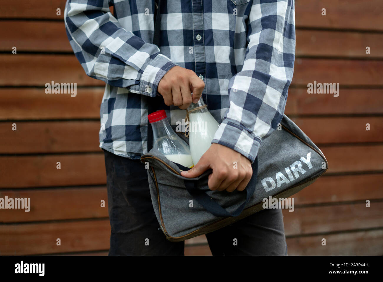 Milkman deliver hi-res stock photography and images - Alamy