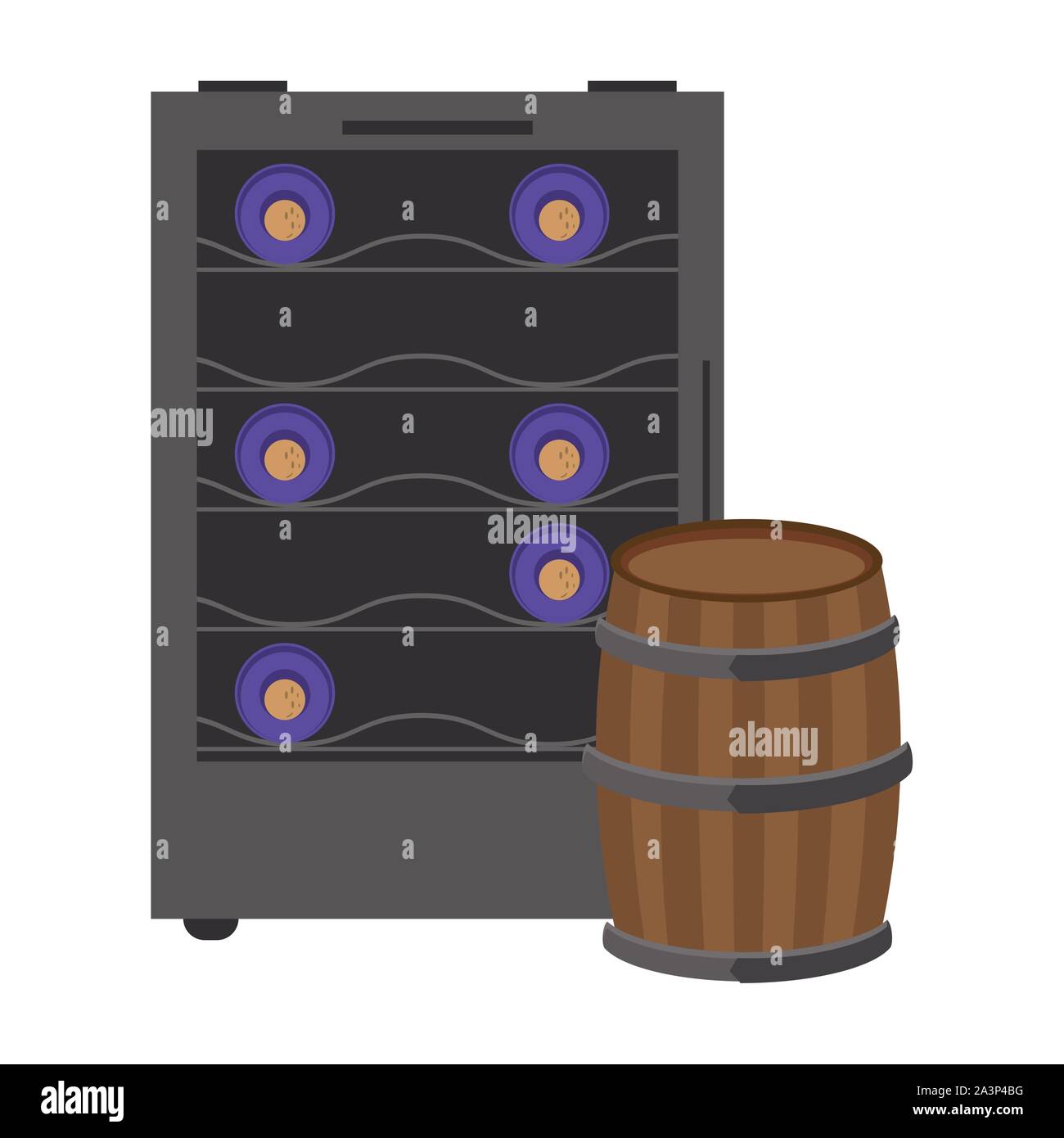 Beer cooler Stock Vector Images - Alamy