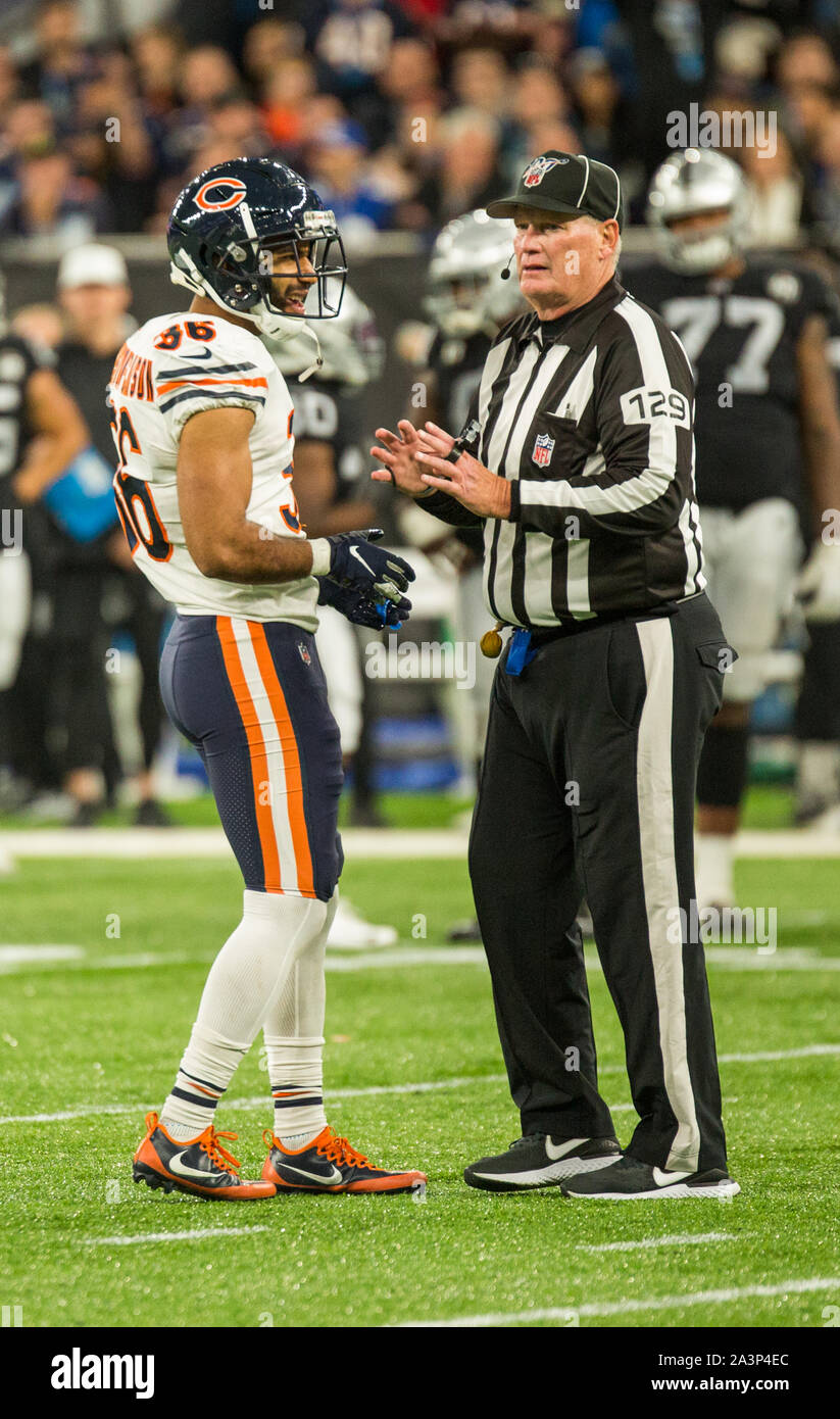 Chicago bears safety deandre houston carson 36 hi-res stock photography ...