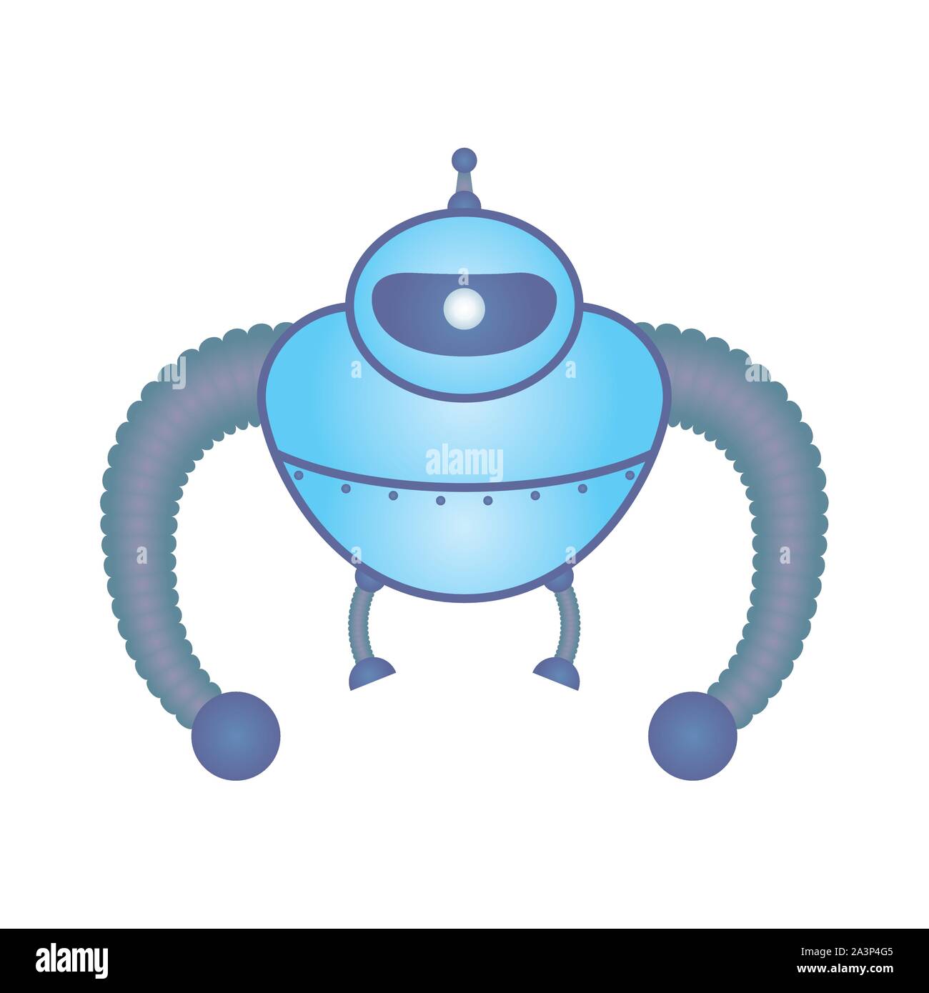 humanoid robot cyborg isolated icon Stock Vector Image & Art - Alamy