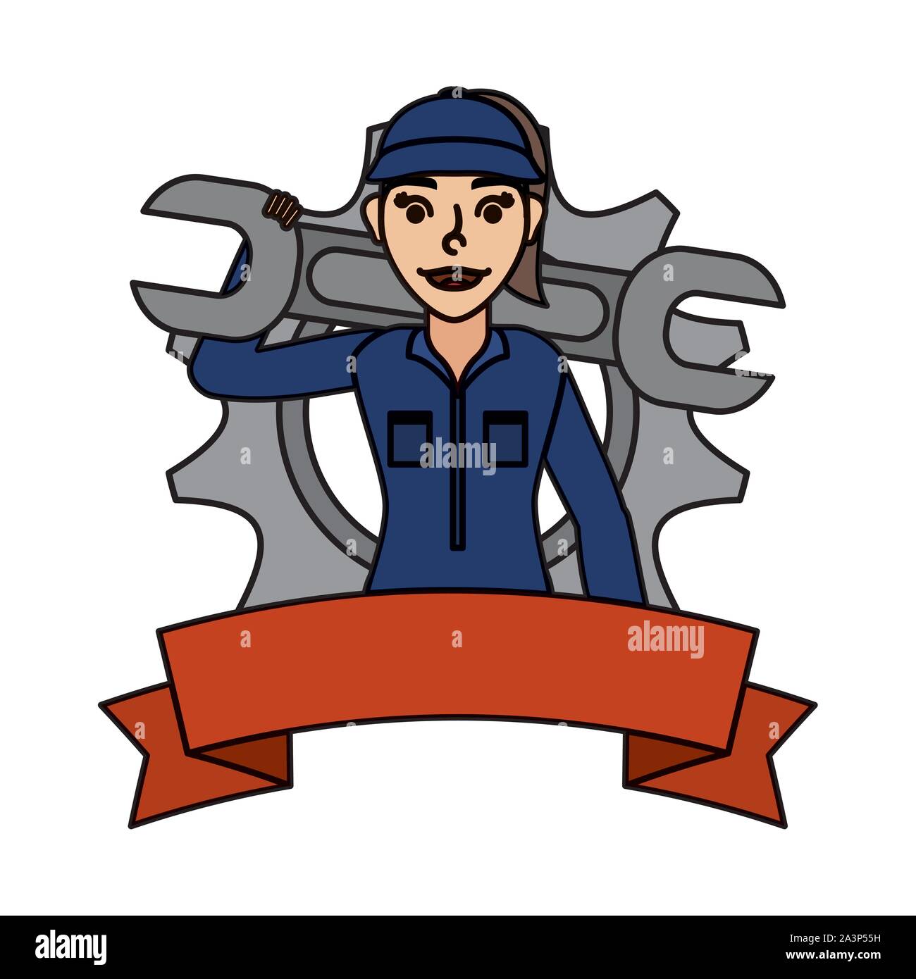 Casual work setup Stock Vector Images - Alamy