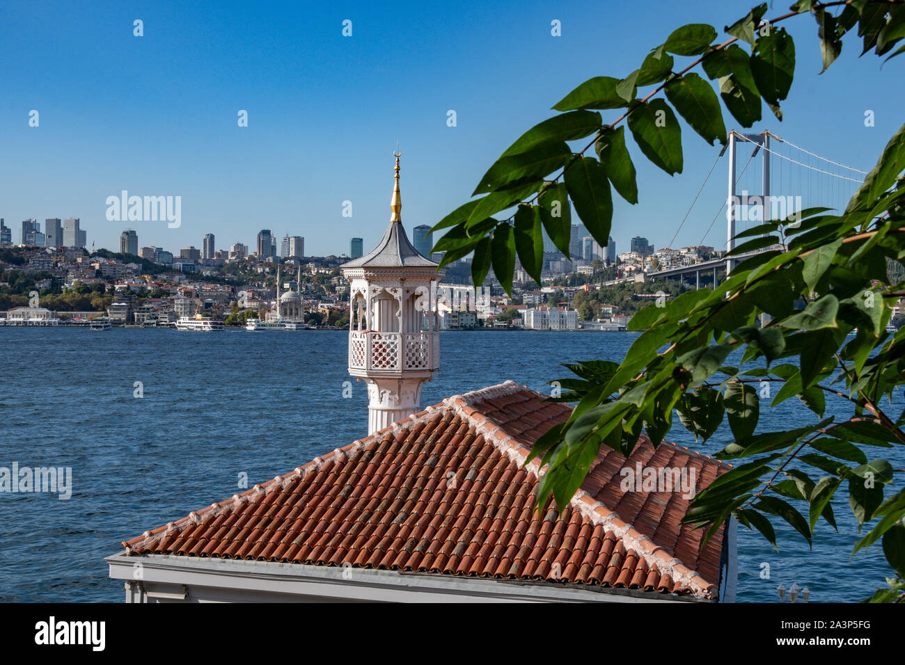 View of The Bosphorus Strait in Istanbul, Turkey Stock Photo - Alamy