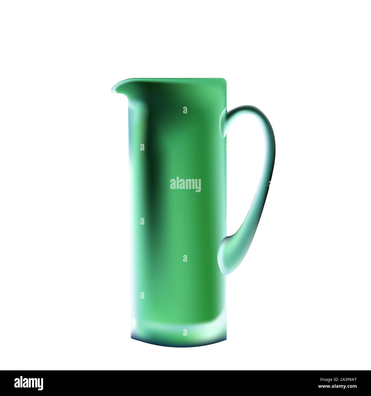 High transparent glass jug for juice, lemonade and all soft drinks ...