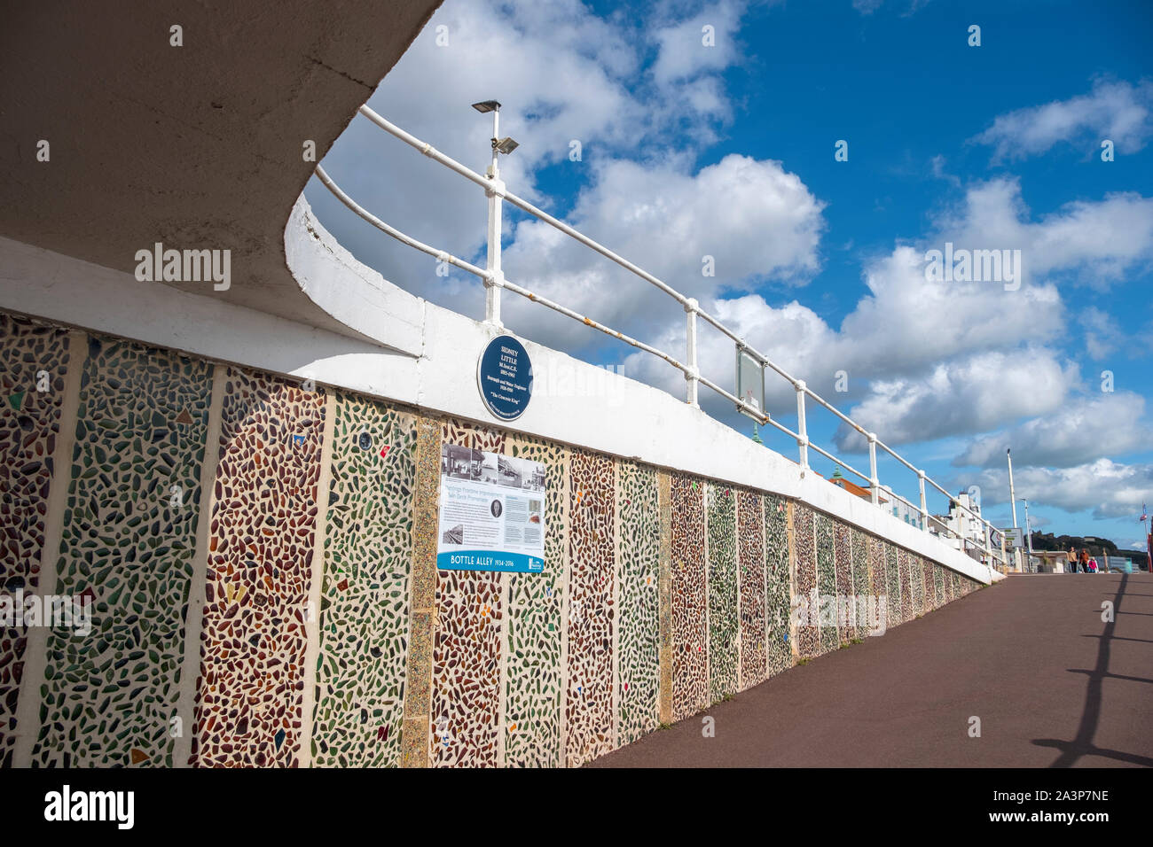 The entrance to Bottle Alley, St Leonards-on-Sea, Hastings, East Sussex ...