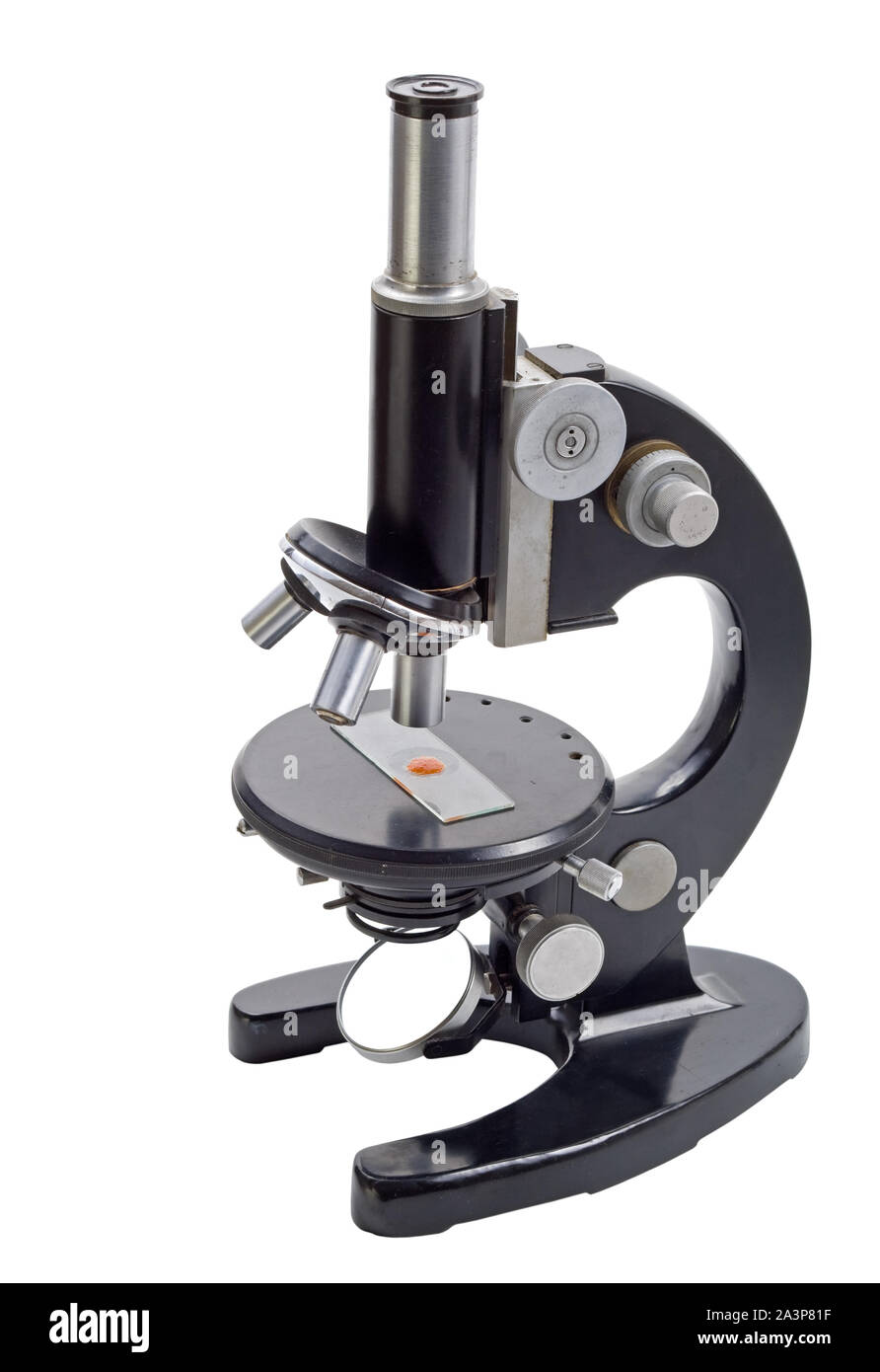 Museum laboratory microscope hi-res stock photography and images - Alamy