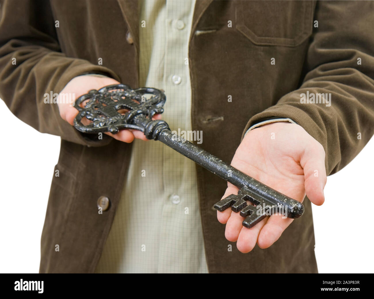 Rich man and big house hi-res stock photography and images - Alamy