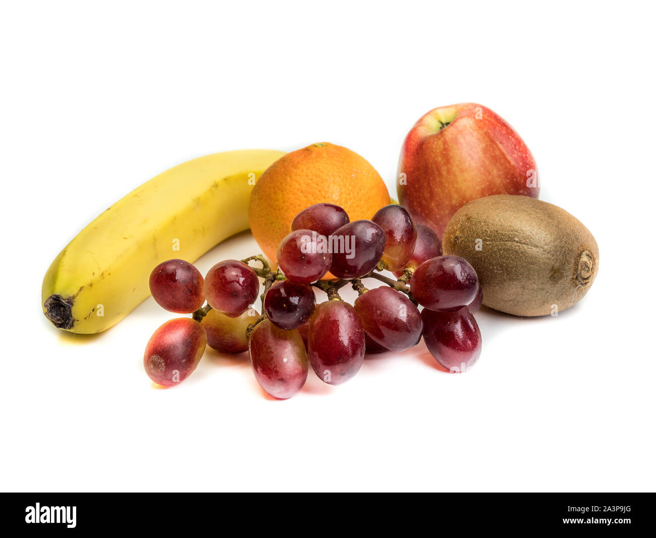 Organic fruit mix Stock Photo - Alamy