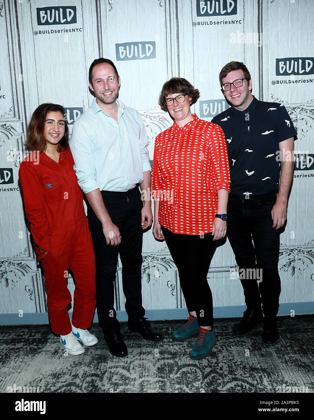 New York, NY, USA. 9 October, 2019. Radhika Rajkumar, David Hatkoff ...