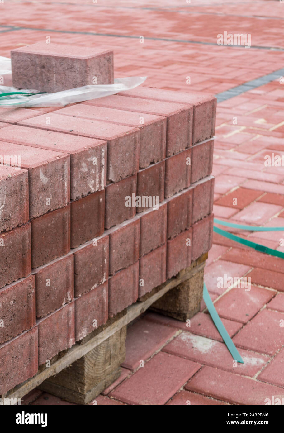 stacked pavement stones Stock Photo - Alamy