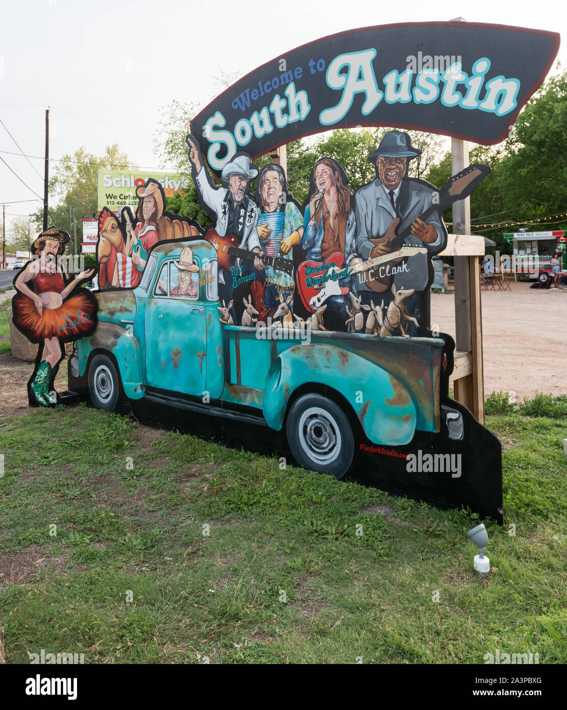South austin art scene hi-res stock photography and images - Alamy