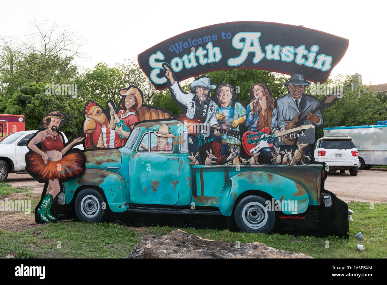 South austin art scene hi-res stock photography and images - Alamy