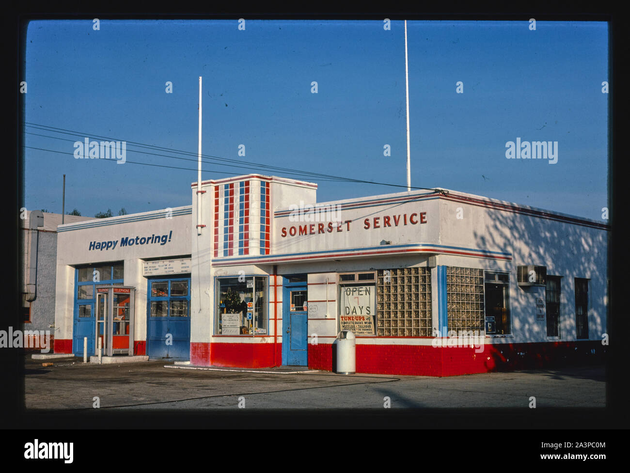Somerset service station hi-res stock photography and images - Alamy