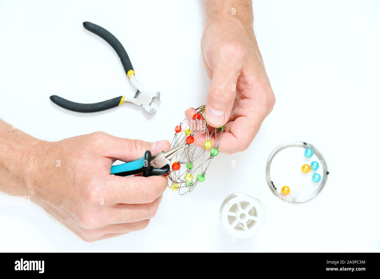 Hands create crafts handmade hobbies hi-res stock photography and ...