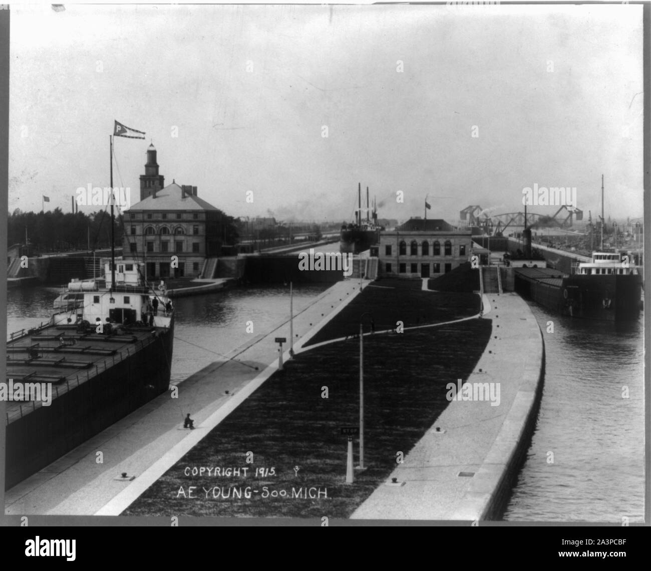 Soo locks michigan hi-res stock photography and images - Alamy