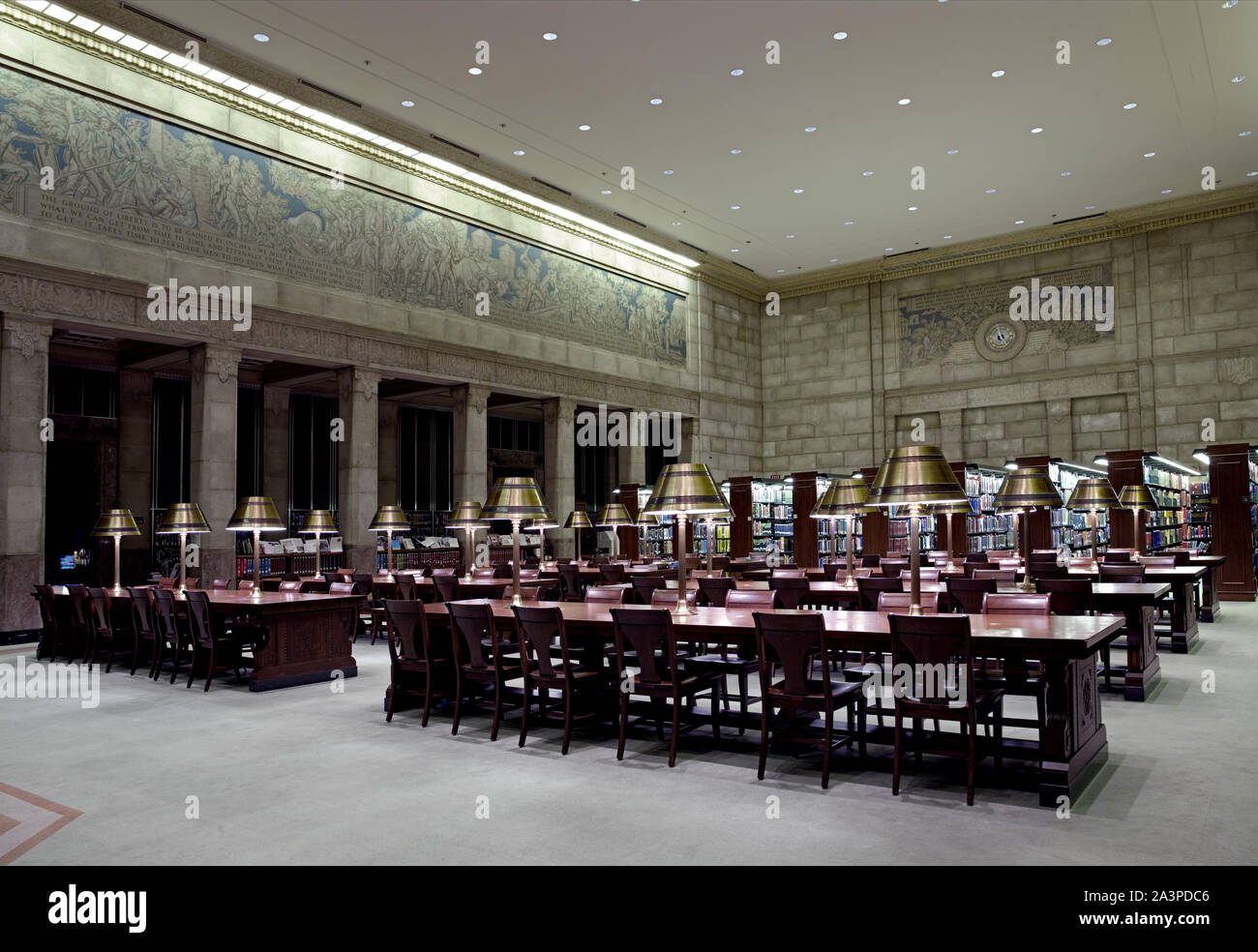 Library of congress murals hi-res stock photography and images - Alamy