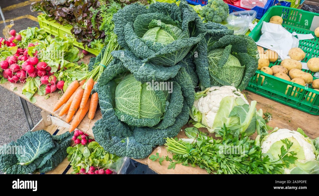 Organic market vegetables hi-res stock photography and images - Alamy