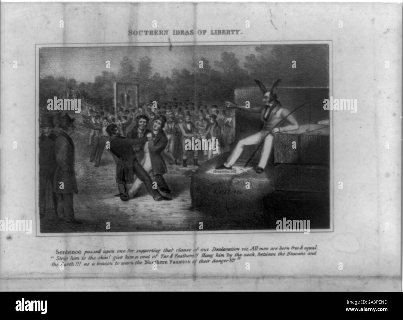 Southern ideas of liberty Stock Photo - Alamy