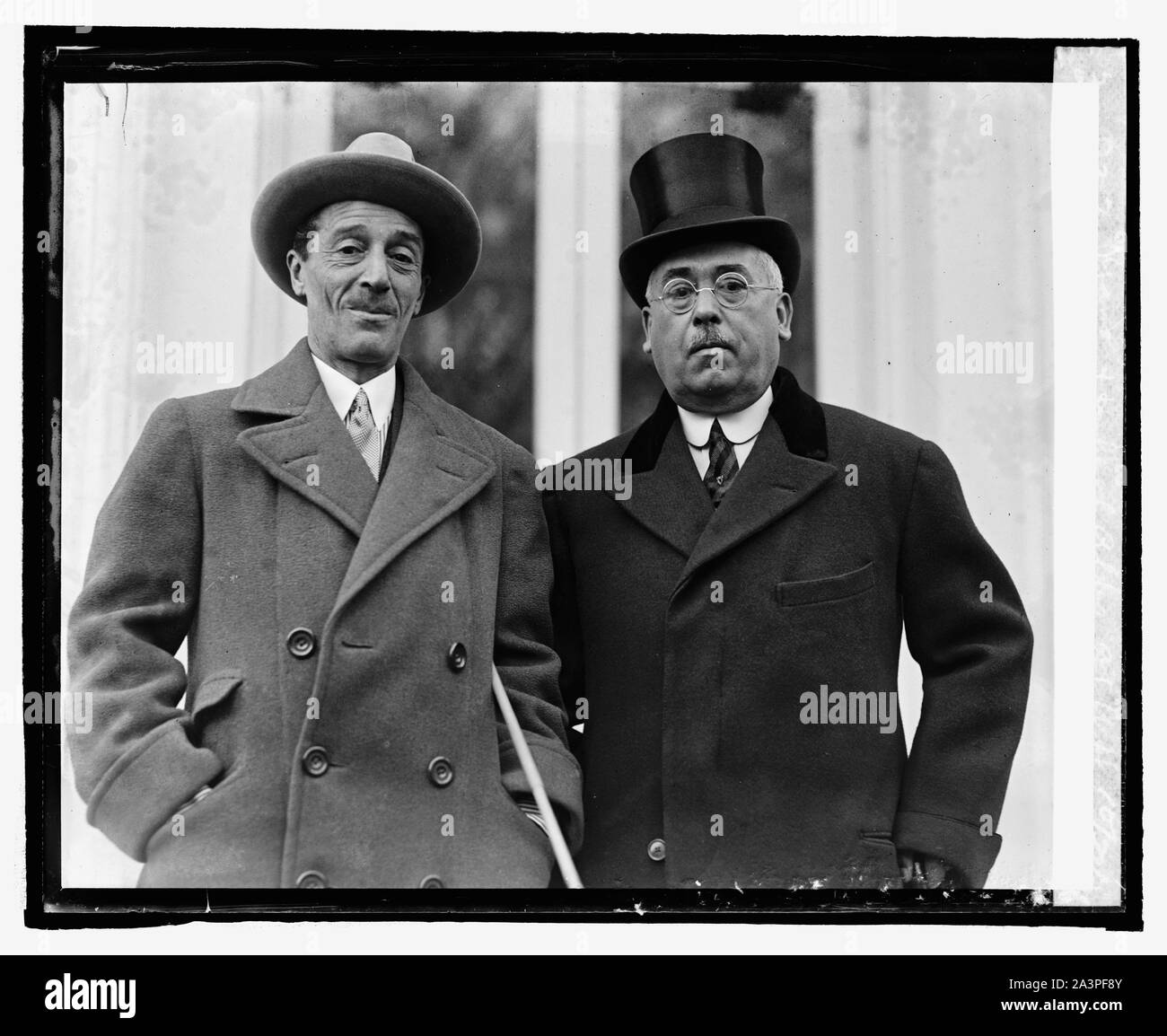 Spanish Ambassador Senor Don Juan Riano & Duke of Alba at W.H., 10/22 ...