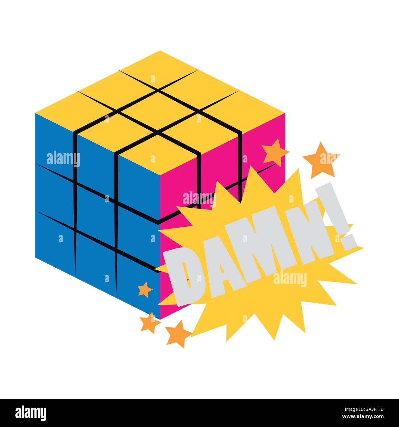 scramble cube icon Stock Vector Image & Art - Alamy