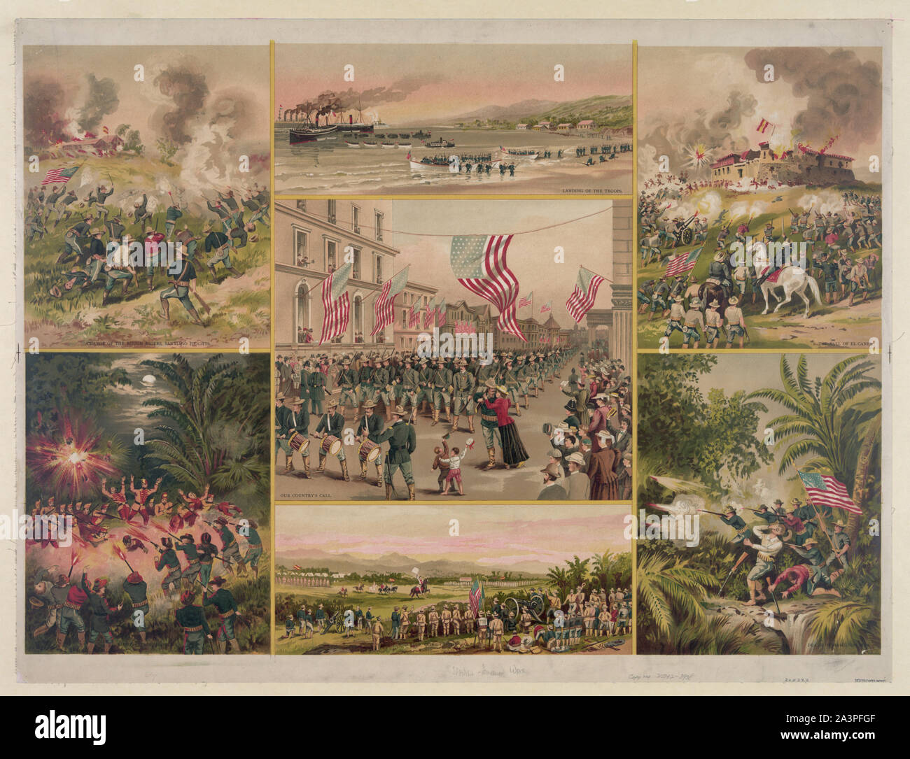 Spanish american war 1898 puerto rico hi-res stock photography and ...