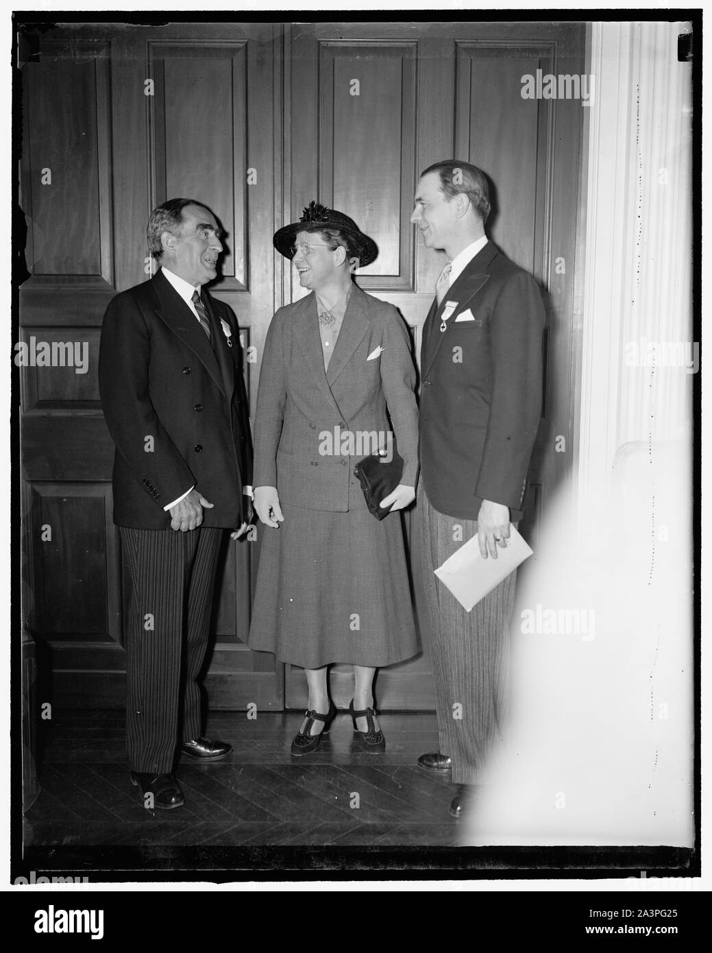 Speakers at Red Cross opening. Washington, D.C., May 10. The principal ...