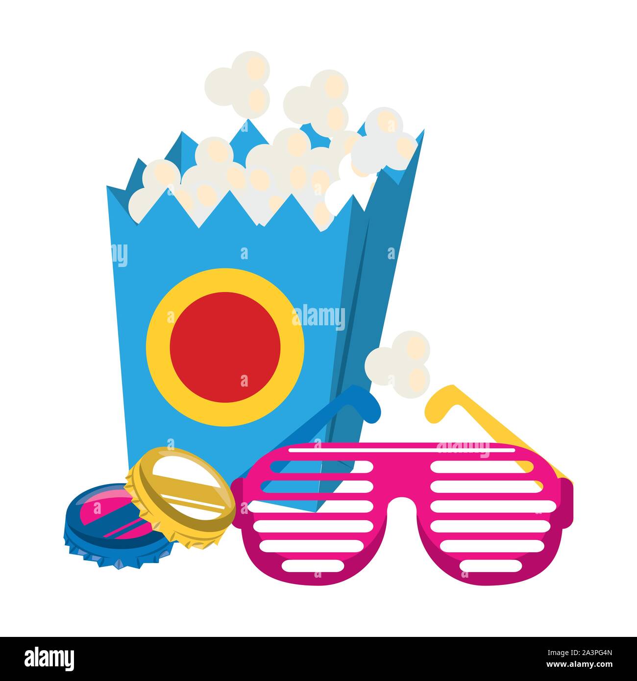Pop corn design Stock Vector Image & Art - Alamy