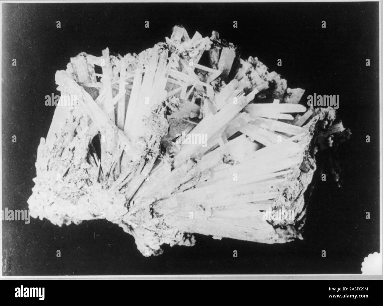 Specimen of crystalline asbestos, Ontario, Canada Stock Photo - Alamy