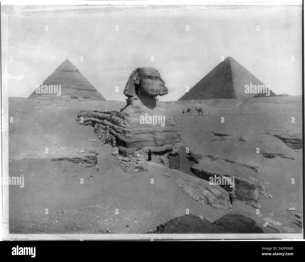 Sphinx at gizeh hi-res stock photography and images - Alamy