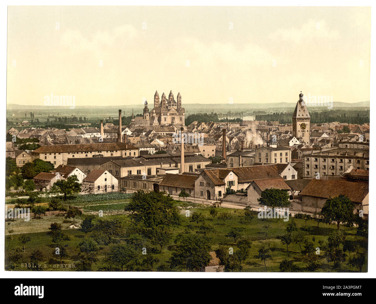 General view historic buildings Cut Out Stock Images & Pictures - Alamy