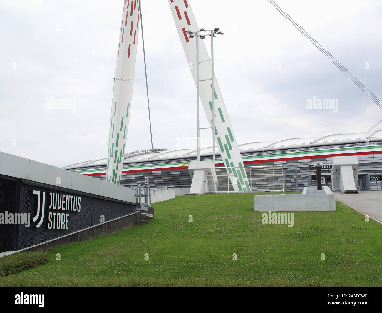 The Allianz Stadium in Vallette, Turin, home ground of Juventus FC and ...
