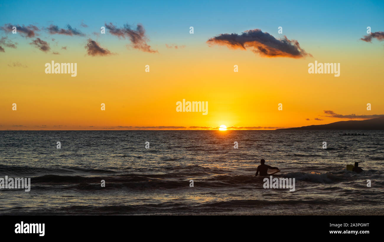 Maui paradise sunset hi-res stock photography and images - Alamy