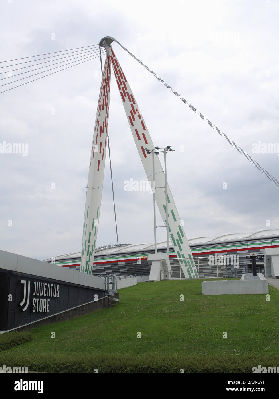 The Allianz Stadium in Vallette, Turin, home ground of Juventus FC and ...