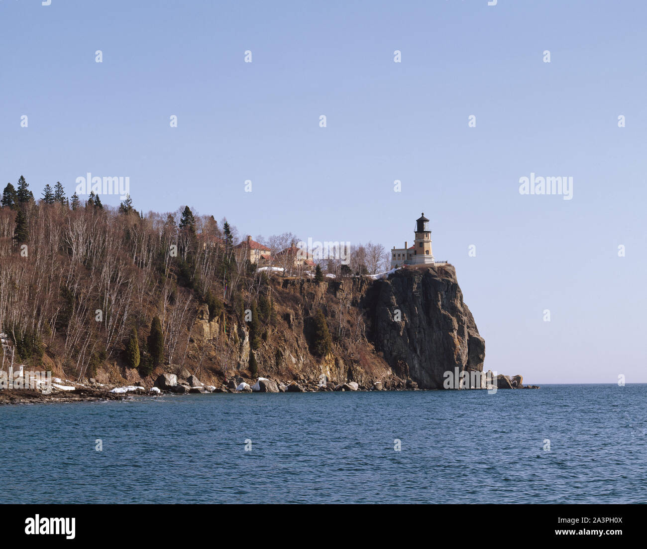 Split Rock Lighthouse, one of Minnesota's best known landmarks, is ...