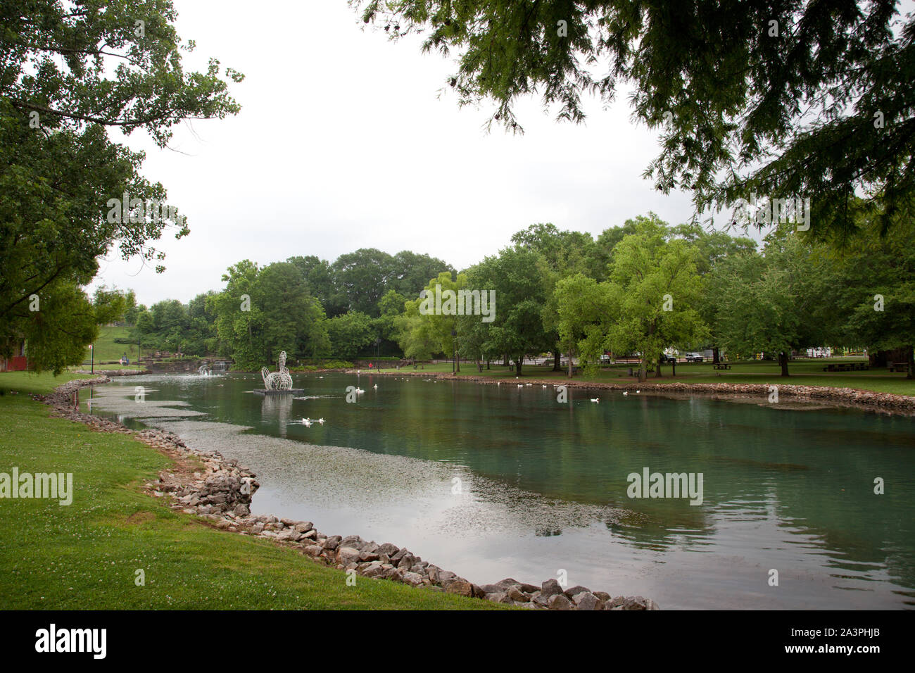Spring Park, Tuscumbia, Alabama Stock Photo - Alamy