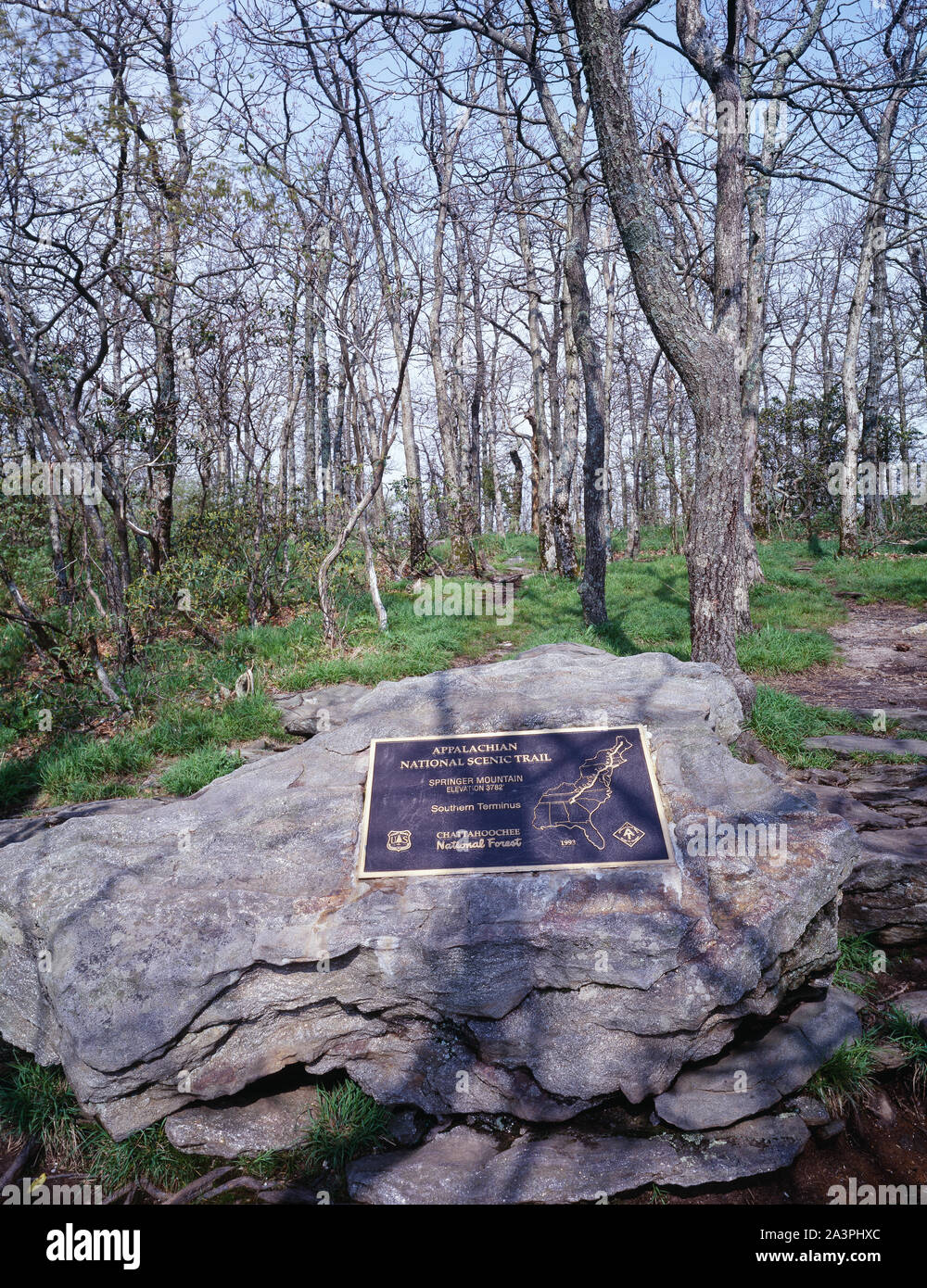 Appalachian trail springer mountain hi-res stock photography and images ...