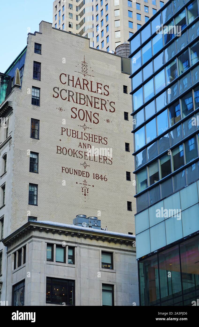 Scribner's bookstore hi-res stock photography and images - Alamy