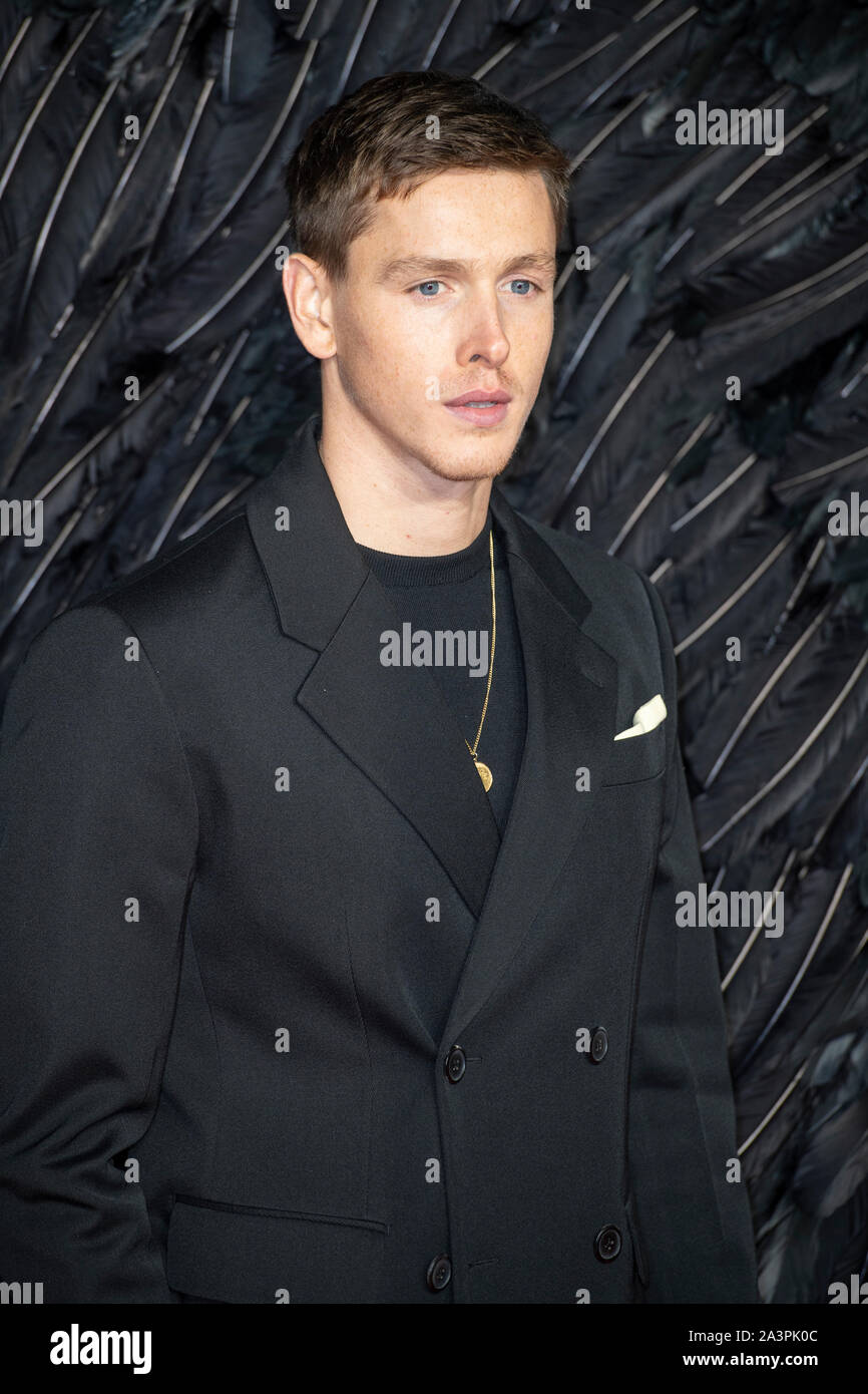 LONDON - ENGLAND - OCT 9. Harris Dickinson attends the ‘Maleficent ...