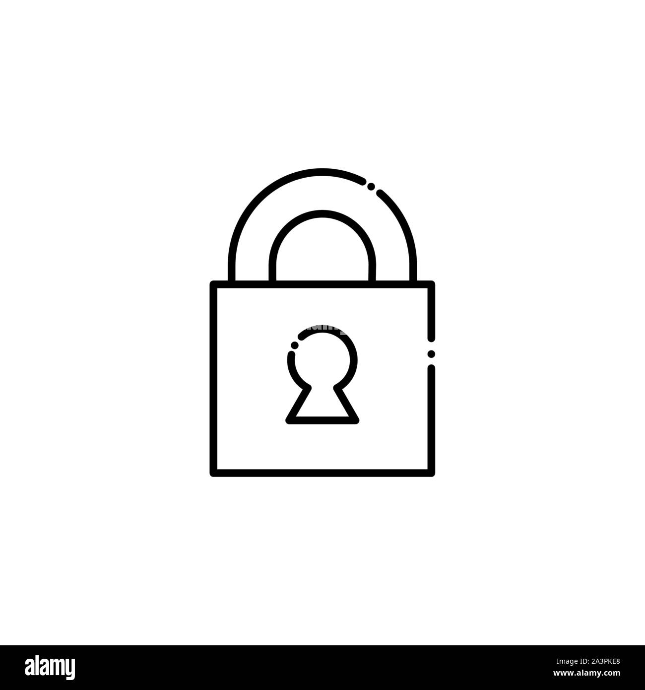 Padlock design, security lock access safe secret protection and steel ...