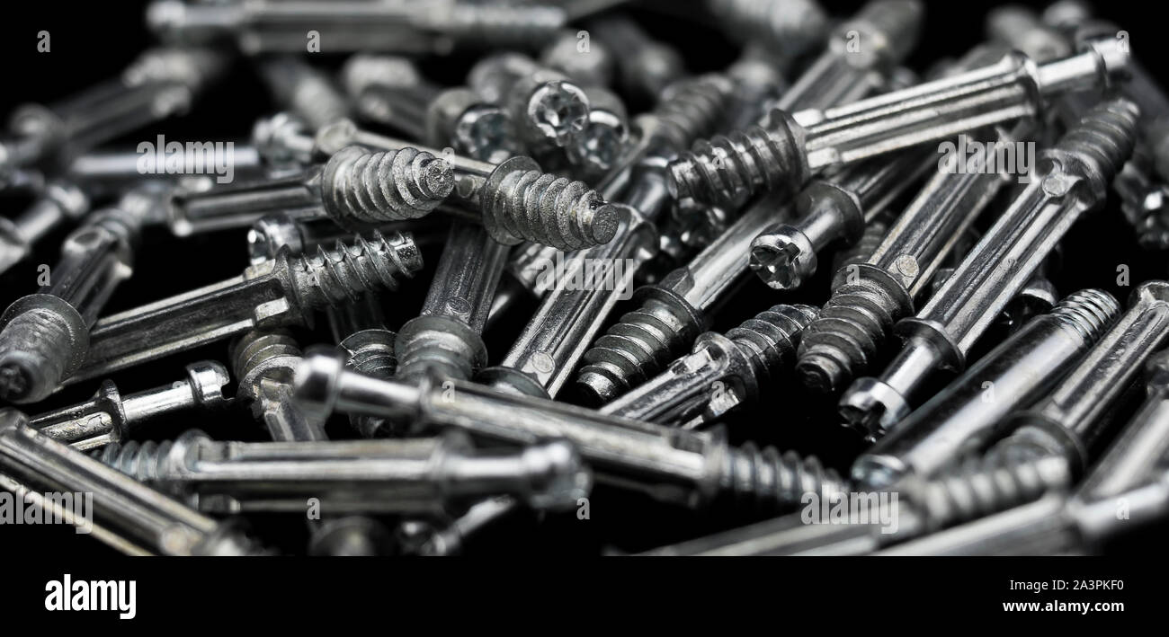 Shiny screws hi-res stock photography and images - Alamy