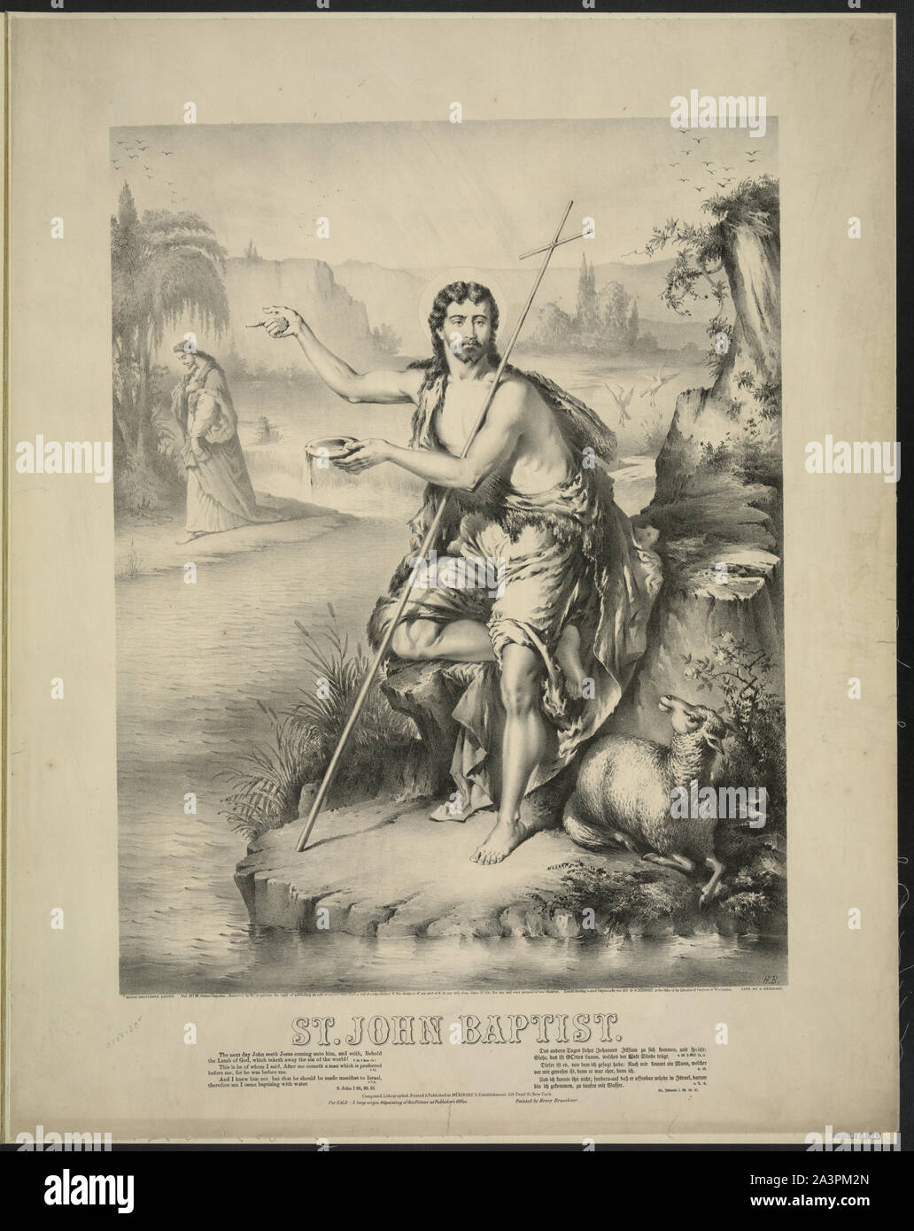 Baptism by john the baptist hi-res stock photography and images - Alamy