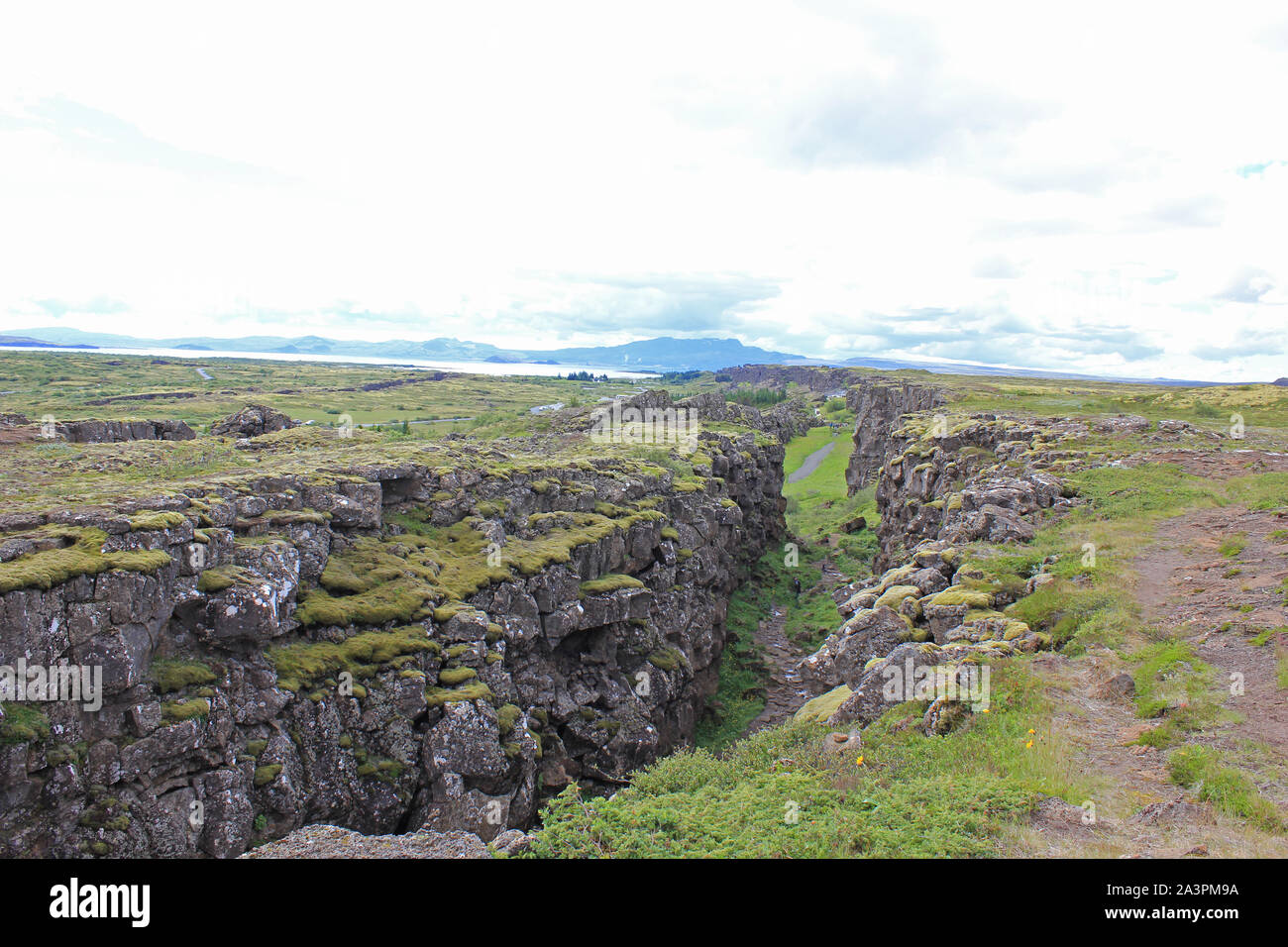 rift between the eurasian and the north american tectonic plate in ...