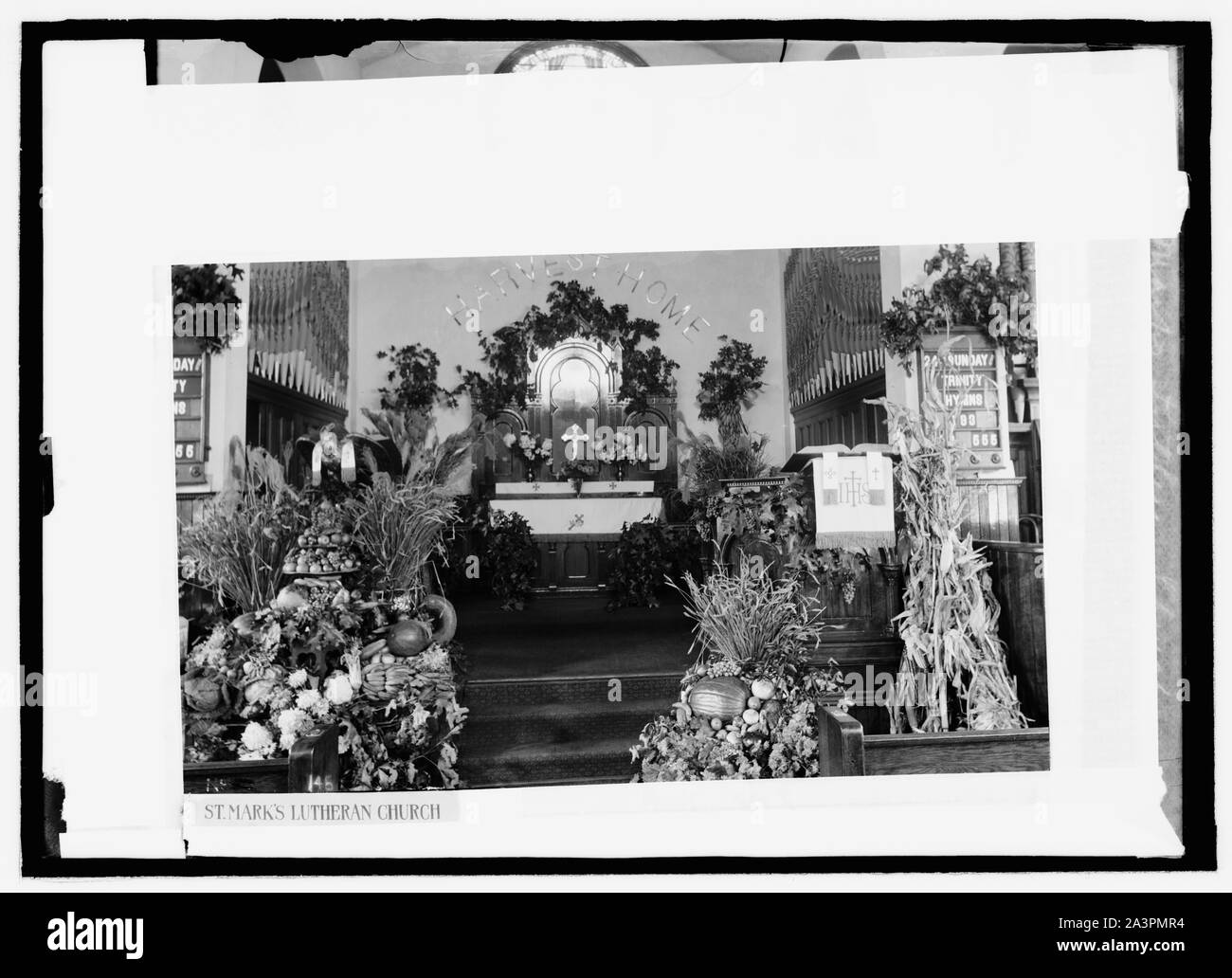 Lutheran worship services Black and White Stock Photos & Images - Alamy