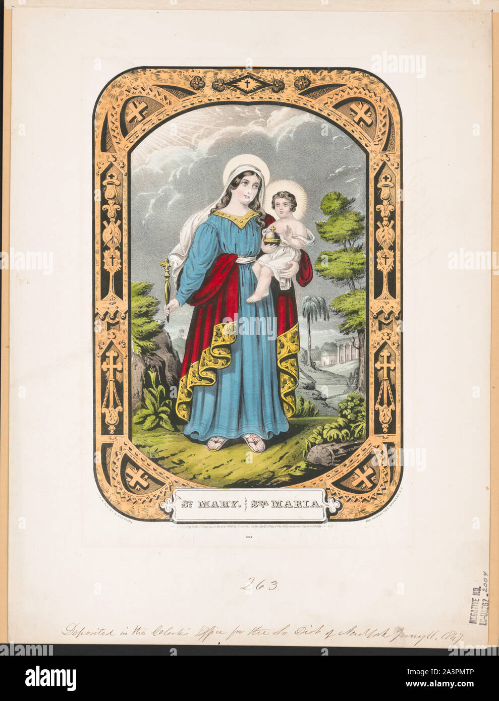 St mary maria hi-res stock photography and images - Alamy