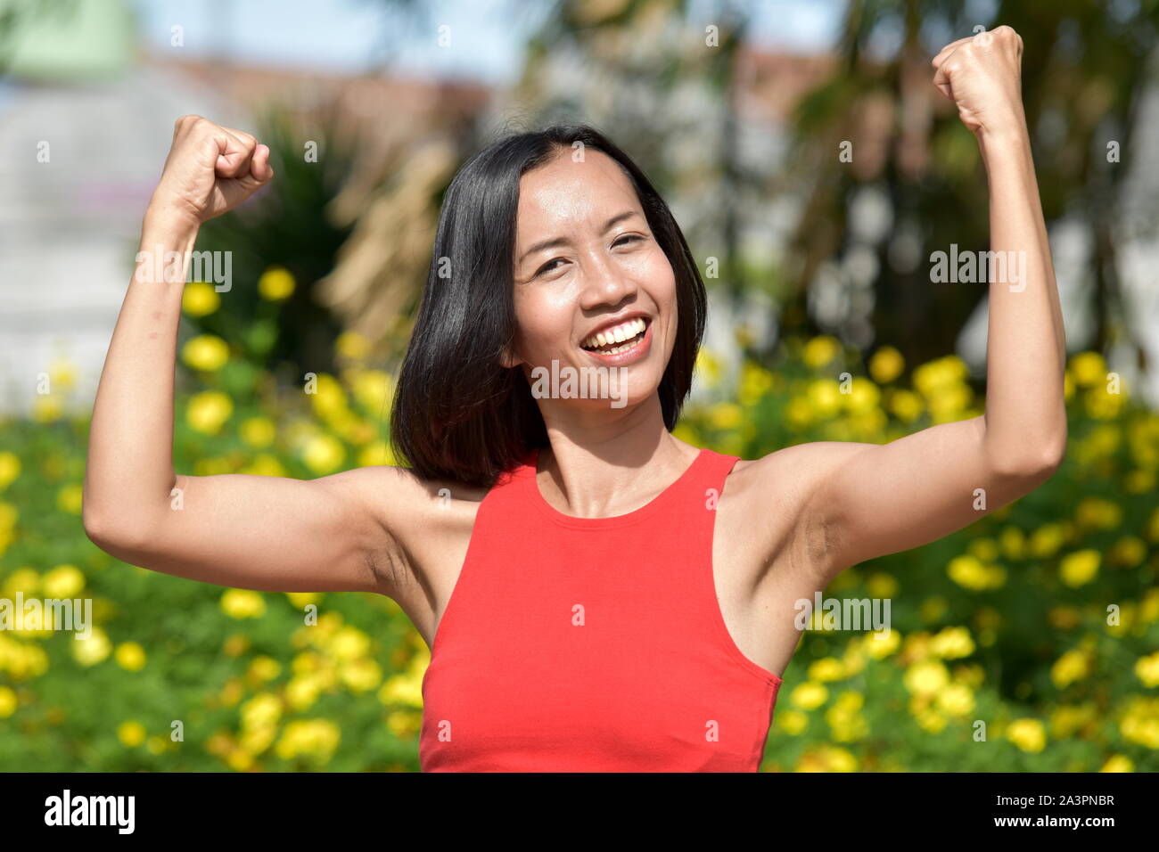 Strong lady hi-res stock photography and images - Alamy