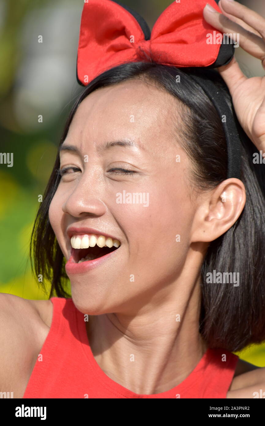 Lady happiness hi-res stock photography and images - Alamy