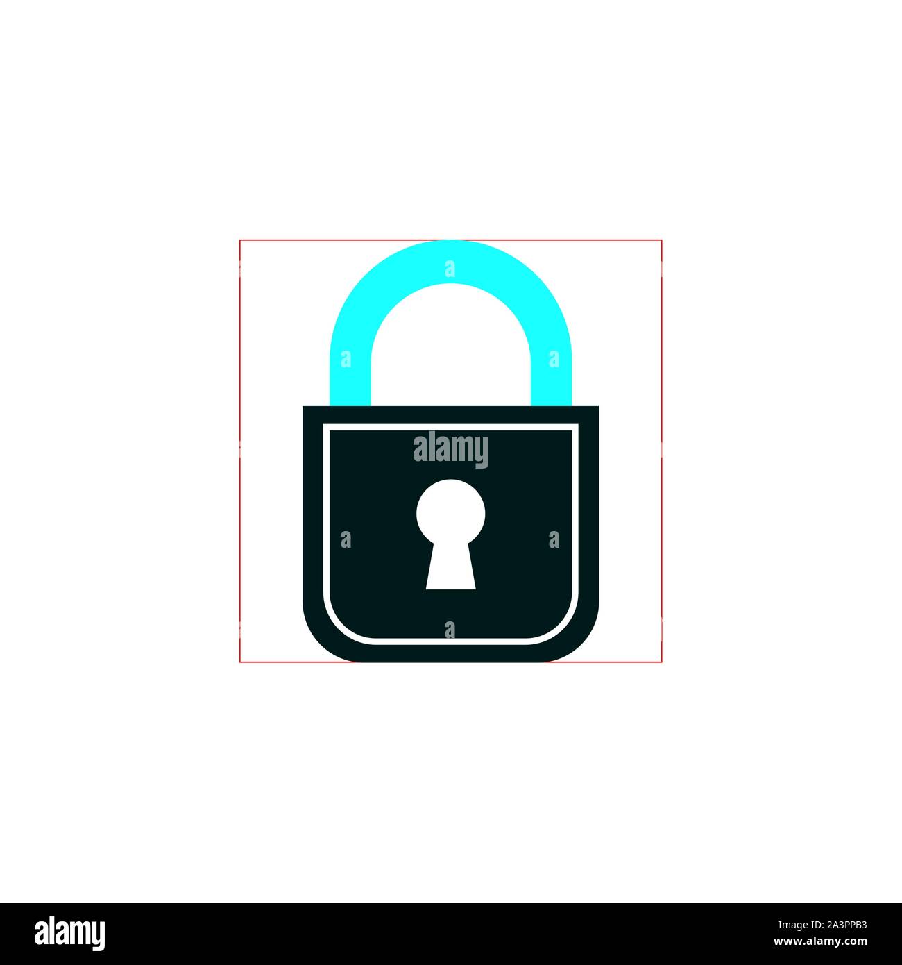 Padlock design, Key security lock access door house safe and secret ...