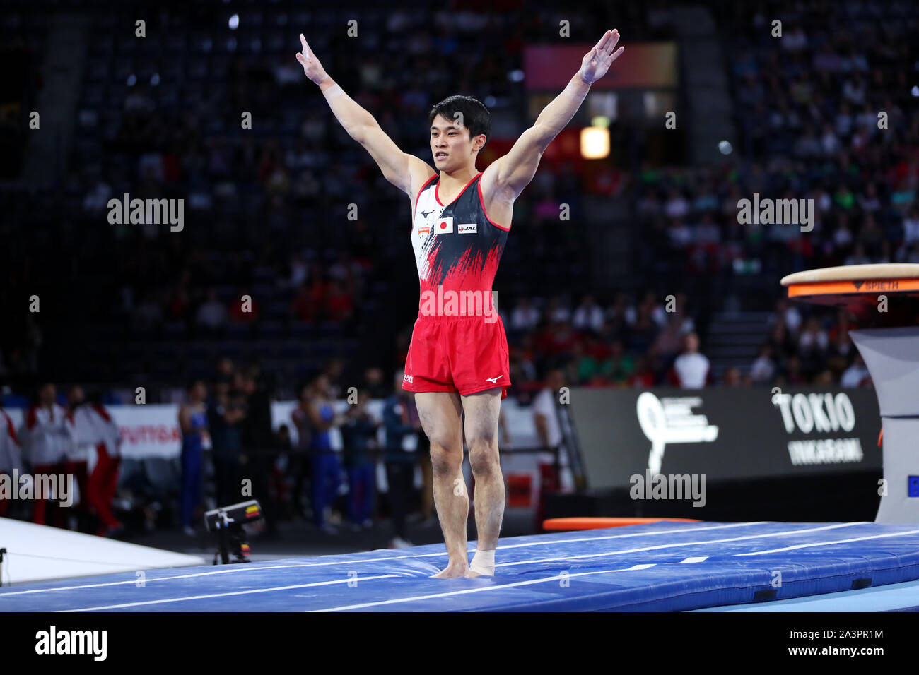 Stuttgart, Germany. 9th Oct, 2019. Wataru Tanigawa (JPN) Artistic ...