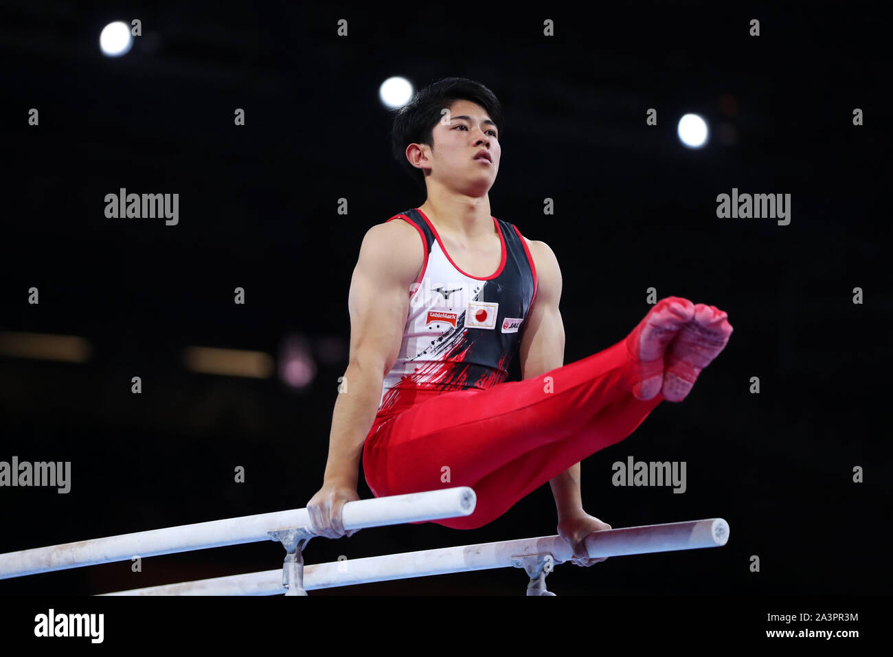 Stuttgart, Germany. 9th Oct, 2019. Kakeru Tanigawa (JPN) Artistic ...