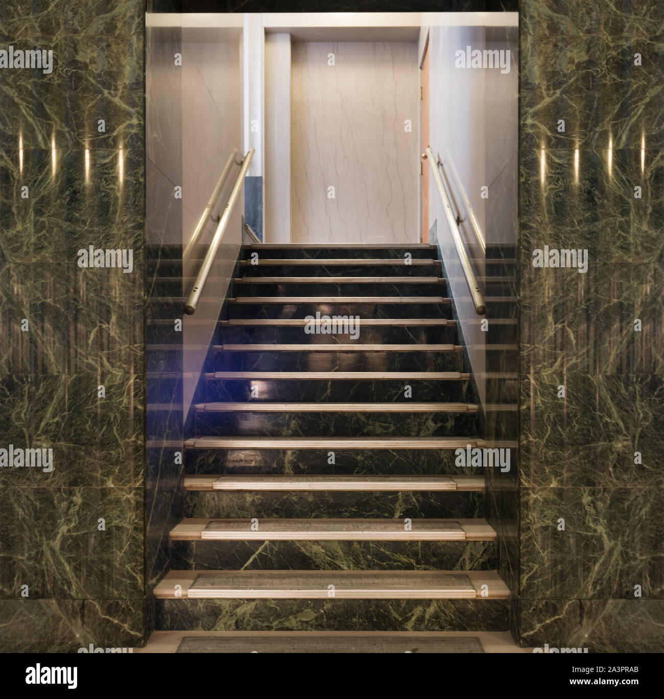 Stairway at the Martin Luther King, Jr., Federal Building, Atlanta ...